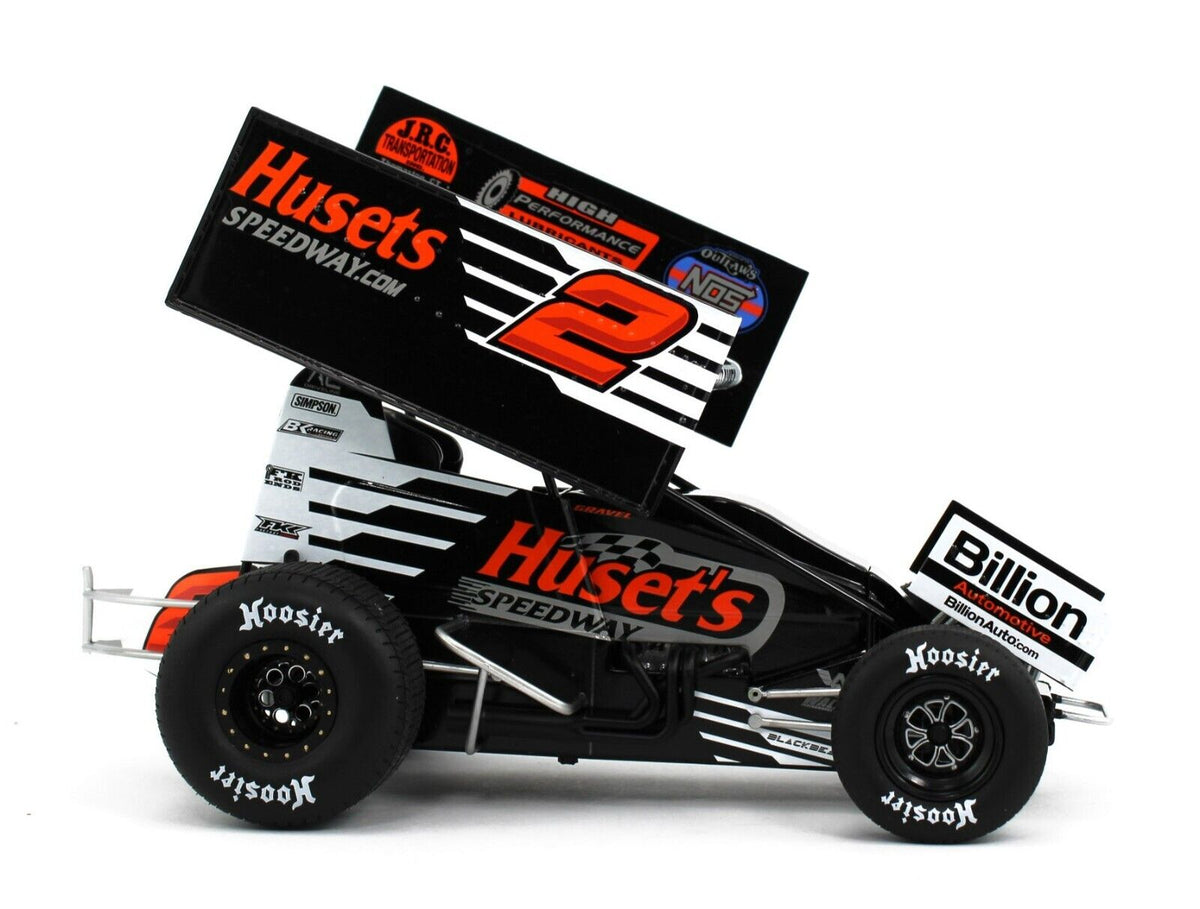 2022 ACME 1:18 SPRINT CAR *DAVID GRAVEL* #2 Huset's Speedway *NIP*| mc2-toys