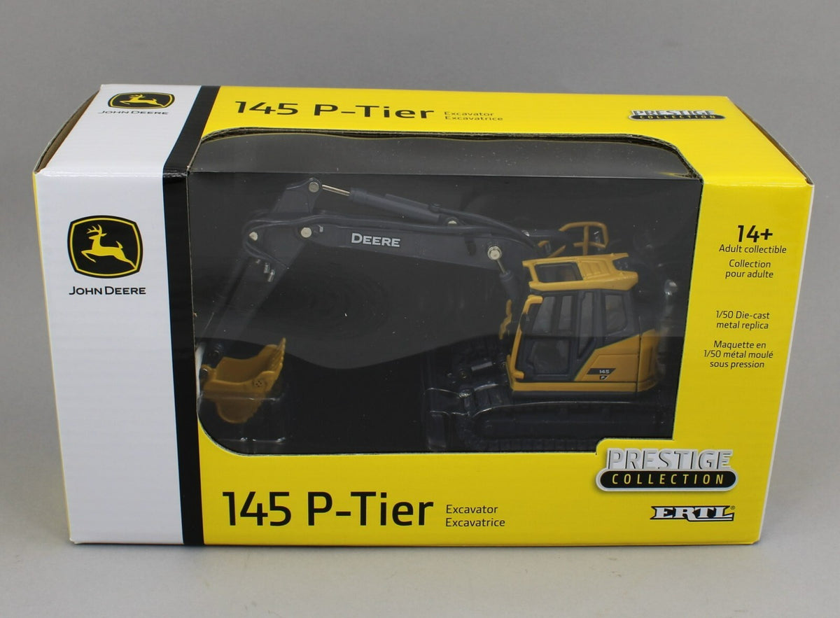 1:50 ERTL *JOHN DEERE* Model 145 P-Tier EXCAVATOR *PRESTIGE COLLECTION ...