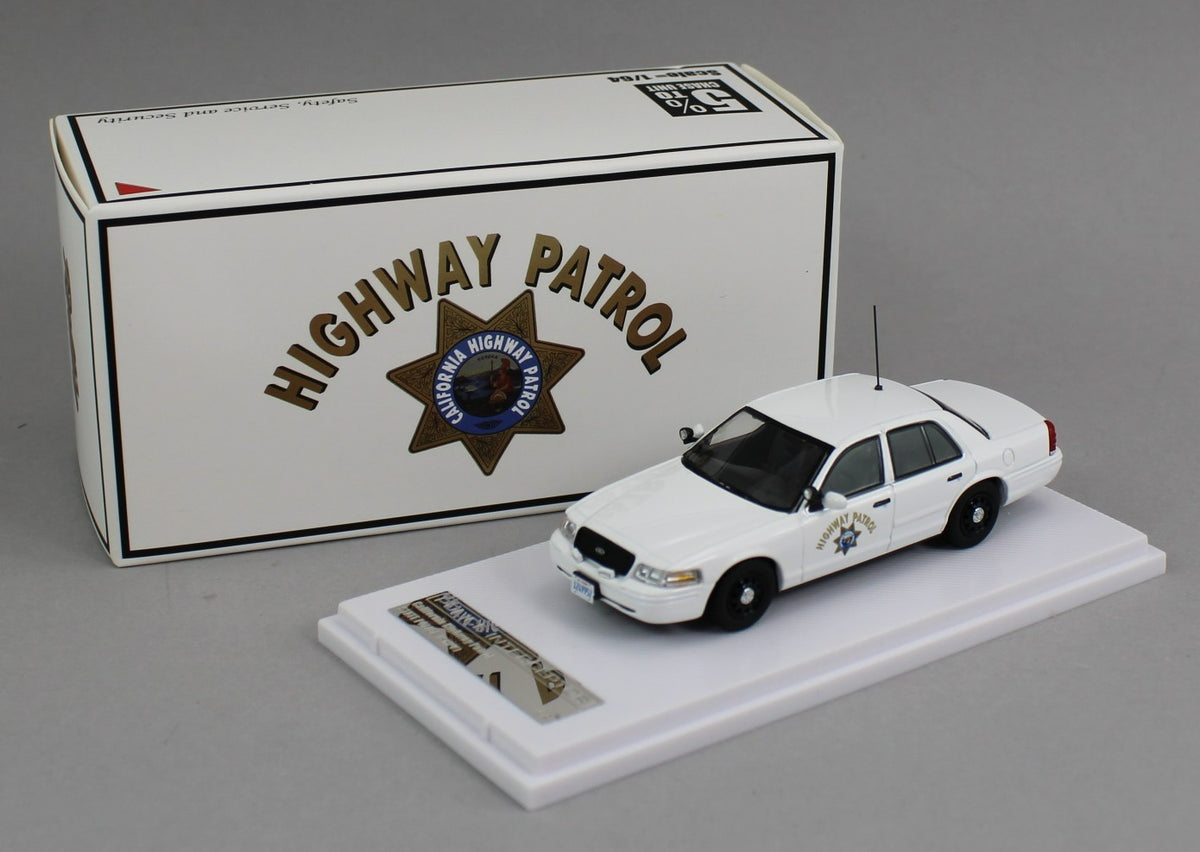 1:64 *ROLLIN DIECAST* California Highway Patrol FORD CROWN VICTORIA Po ...