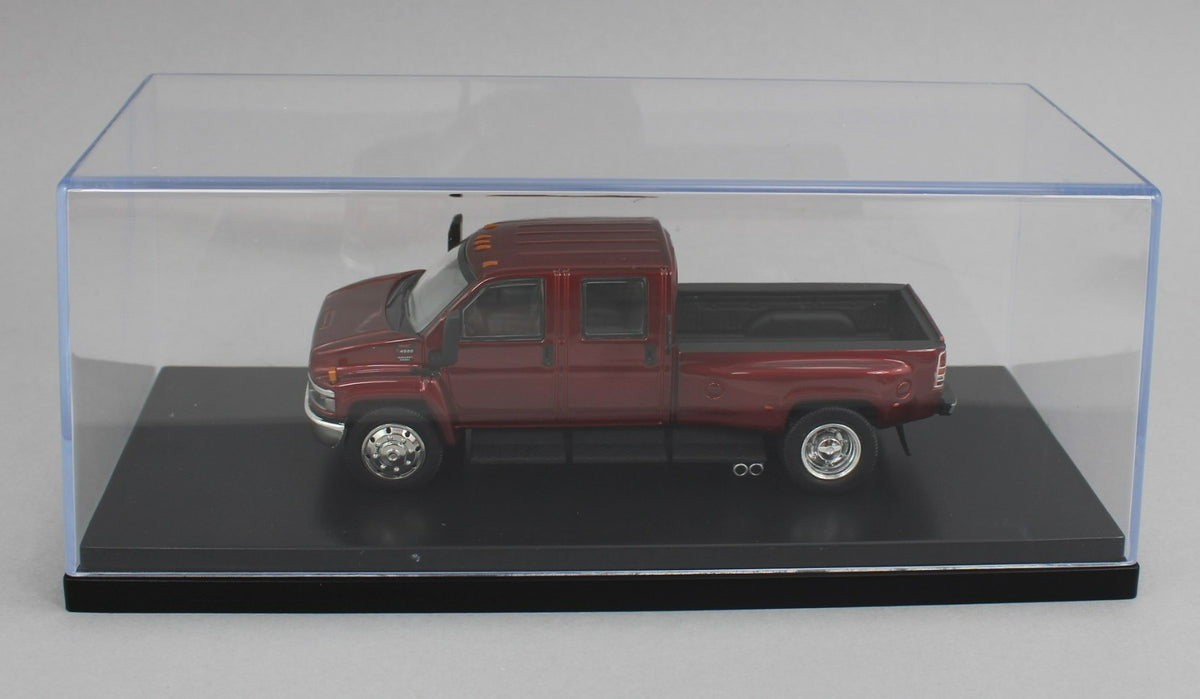 1:64 GOC *METALLIC RUBY RED* GMC TOPKICK 4500 DUALLY Pickup Truck *NIB ...