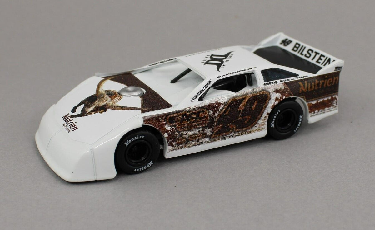 2024 ADC 1:64 Dirt Late Model *JONATHAN DAVENPORT* #49 Longhorn DOME D ...