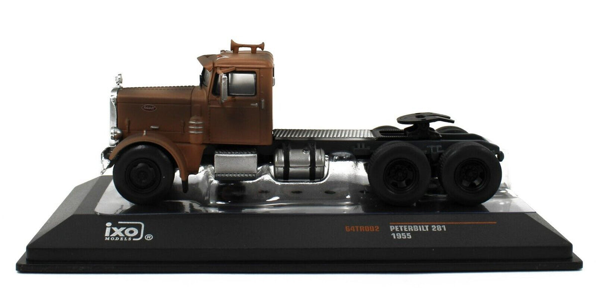 1:64 IXO Models *DUEL MOVIE* Rusty Brown 1955 Peterbilt 281 Semi Truck ...
