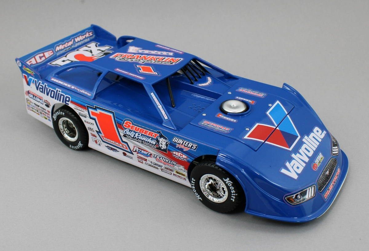 2025 ADC 1:24 Dirt Late Model *BRANDON SHEPPARD* #1 Rocket Valvolinr D ...