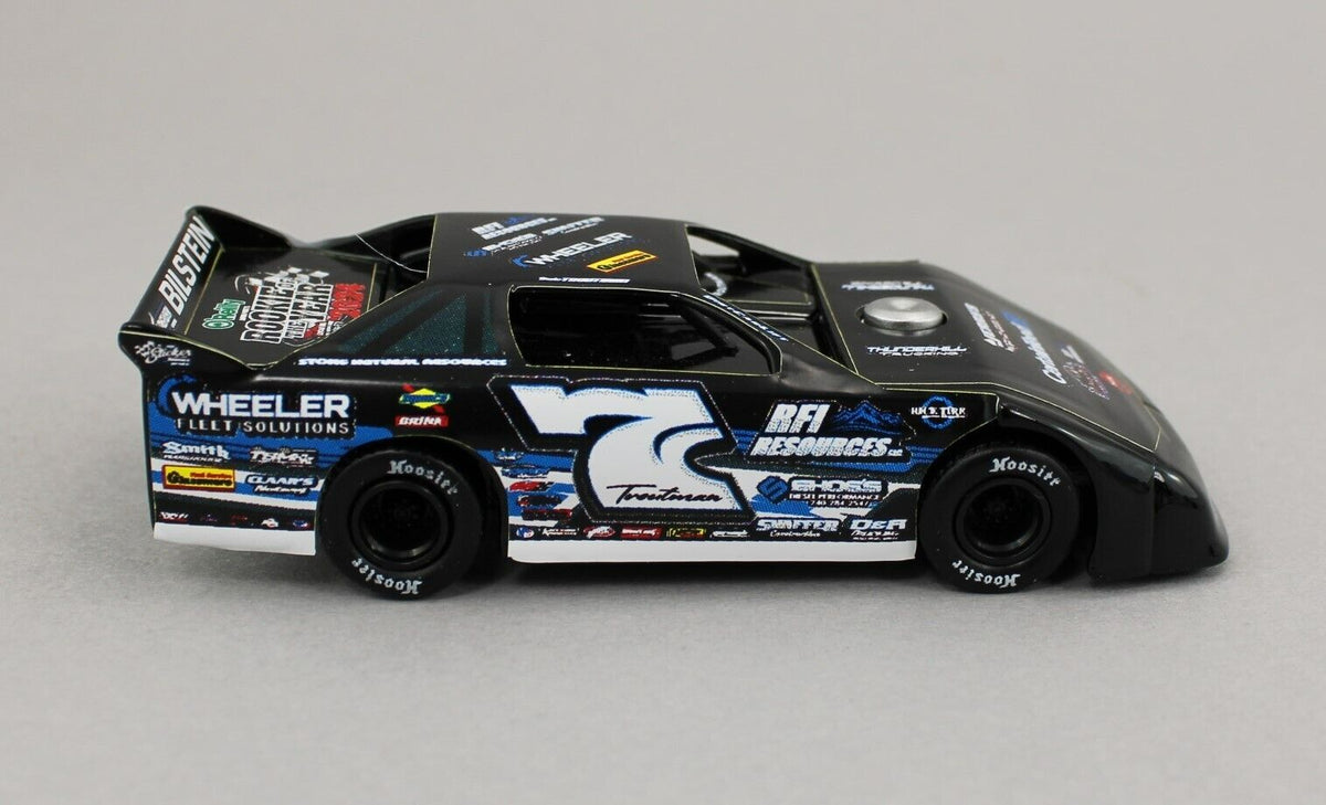 2024 ADC 1:64 Dirt Late Model *DRAKE TROUTMAN* #7 Lucas Rookie DW624M5 ...