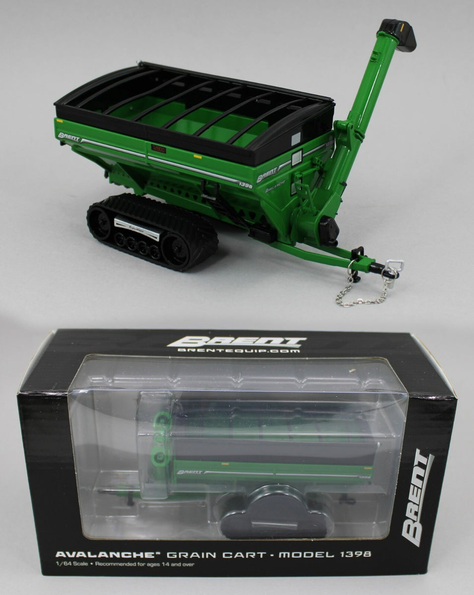 2025 SPECCAST 1:64 *BRENT* GREEN 1398 Equalizer *TRACKED GRAIN CART* N ...
