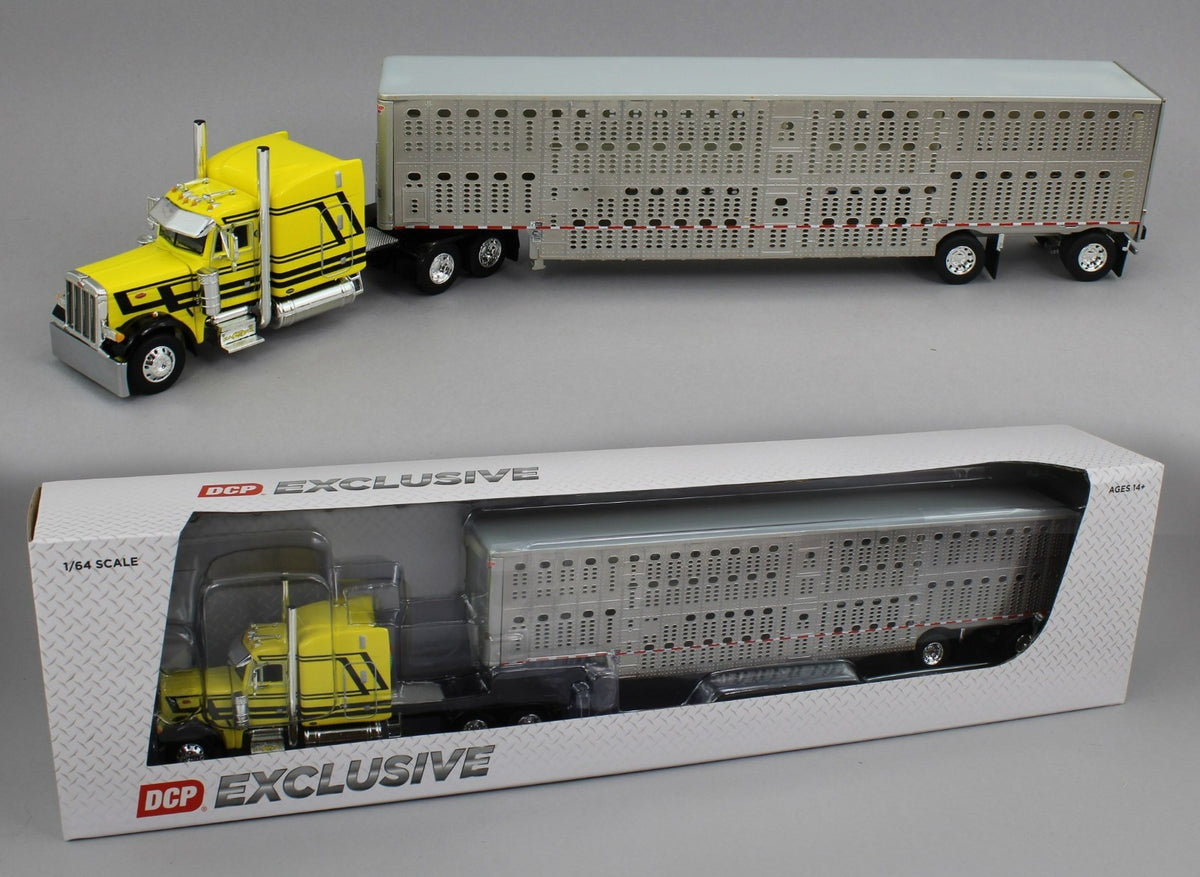 DCP 1:64 *HARRISON TRUCKING* Peterbilt 379 63" Midroof WILSON LIVESTOC ...