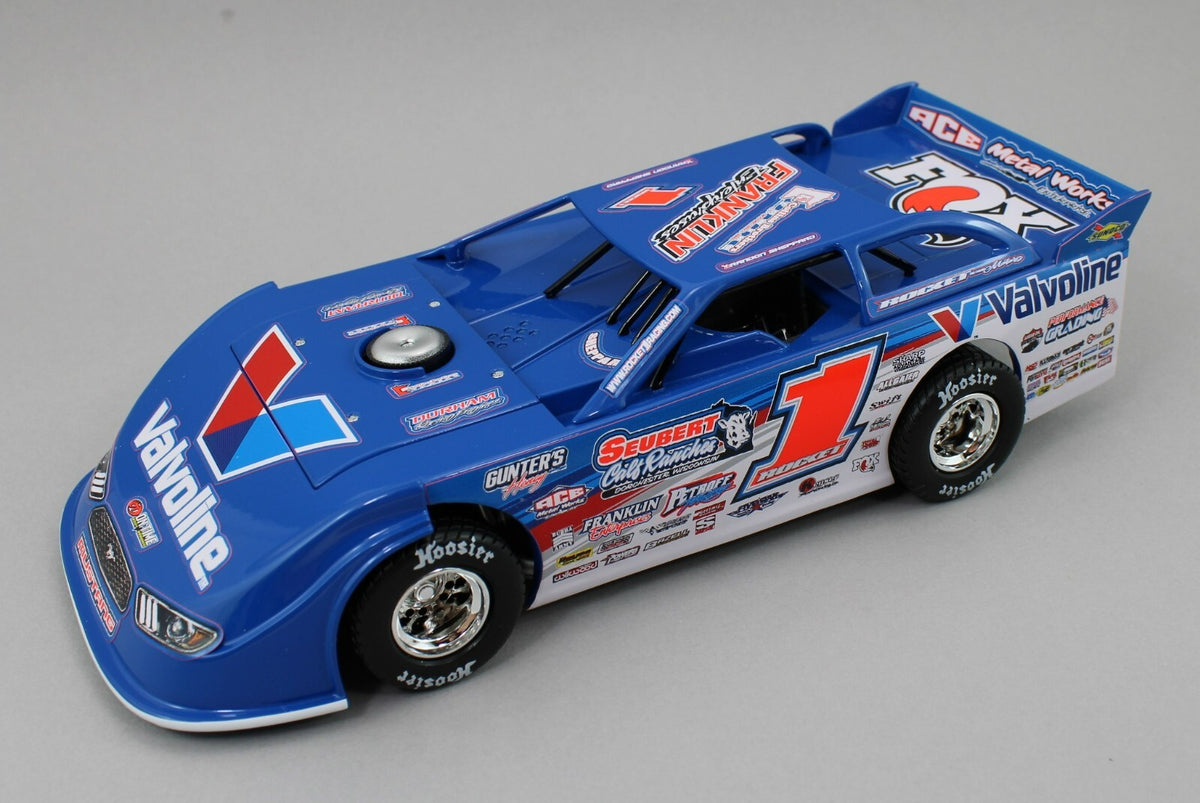 2025 ADC 1:24 Dirt Late Model *BRANDON SHEPPARD* #1 Rocket Valvolinr D ...