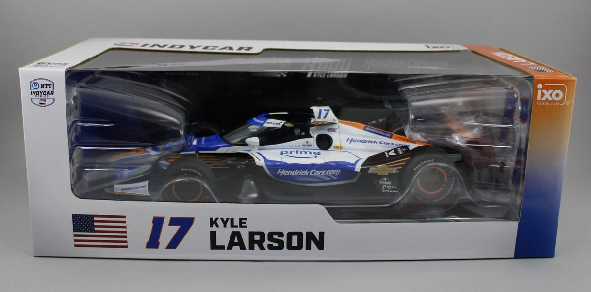 2025 IXO 1:18 *KYLE LARSON* #17 Indy Car 500 Hendricks NIP| mc2-toys
