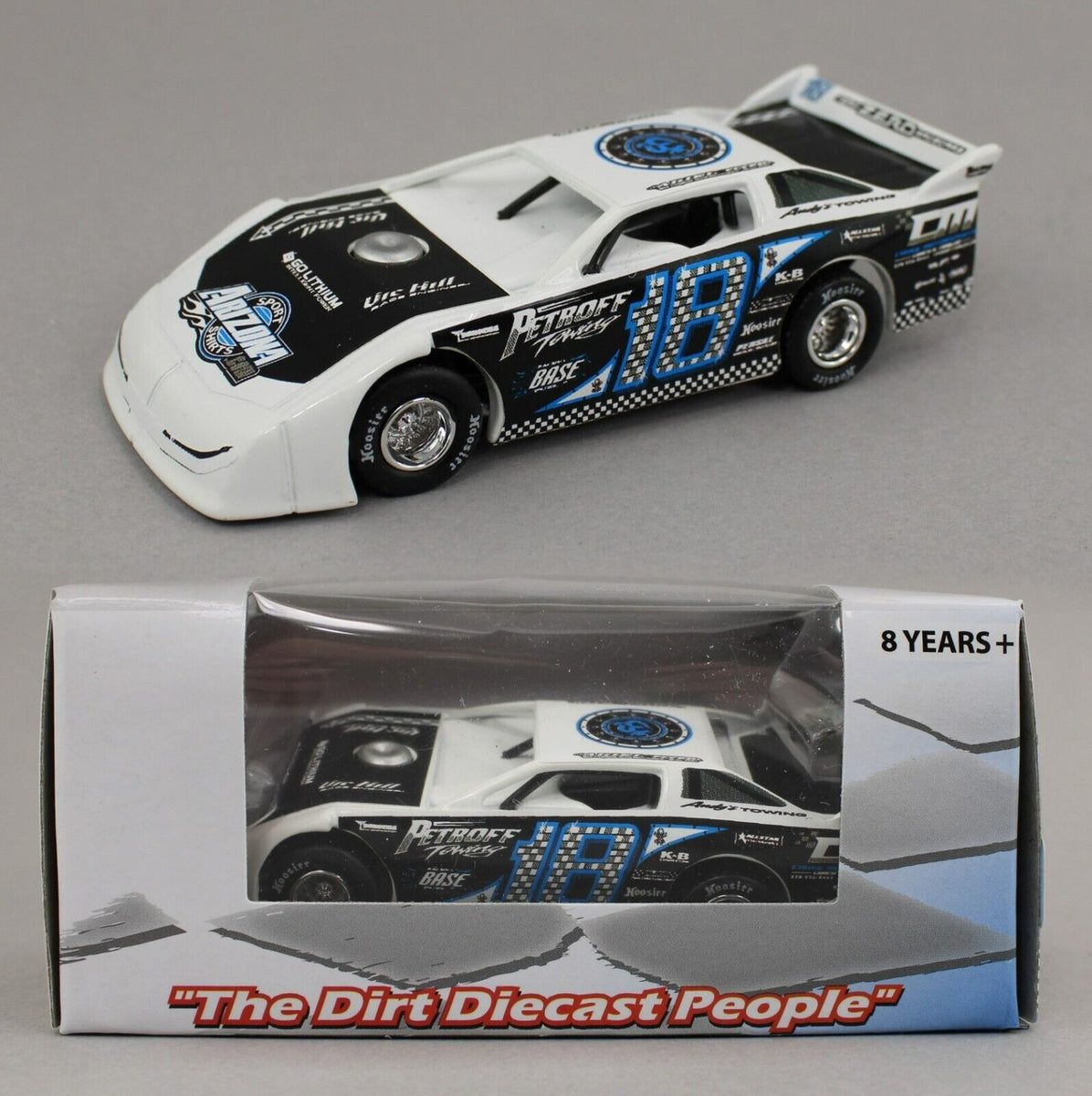 2024 ADC 1:64 Dirt Late Model *SCOTT BLOOMQUIST* #18 Memorial Tribute ...