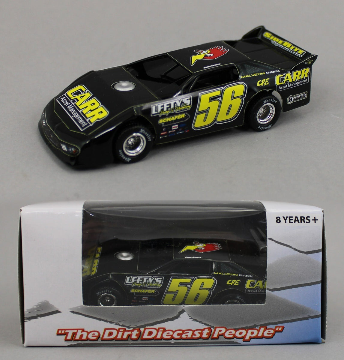 2025 ADC 1:64 Dirt Late Model *CHRIS SPIEKER* #56 CARR DW625M597| mc2-toys