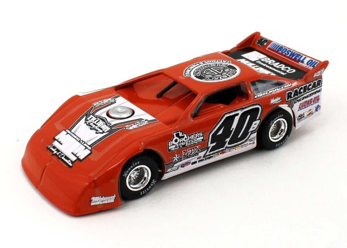2024 ADC 1:64 Dirt Late Model *KYLE BRONSON* #40 Racecar Enginer DW624 ...