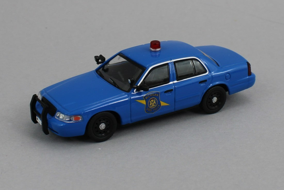 1:64 *596 DIECAST* Michigan State Patrol POLICE Ford Crown Victoria *N ...