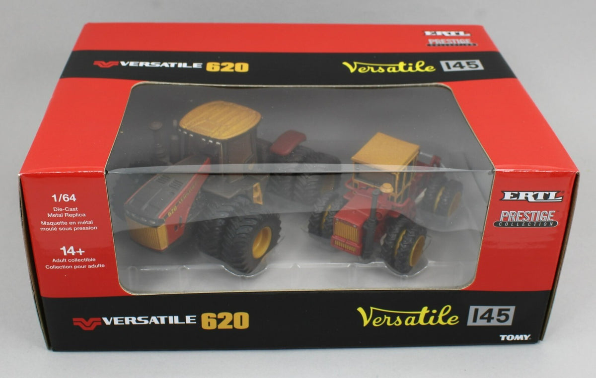ERTL 1:64 *VERSATILE* 145 & 620 Tractor w/Duals MUDDY CHASE PRESTIGE C ...