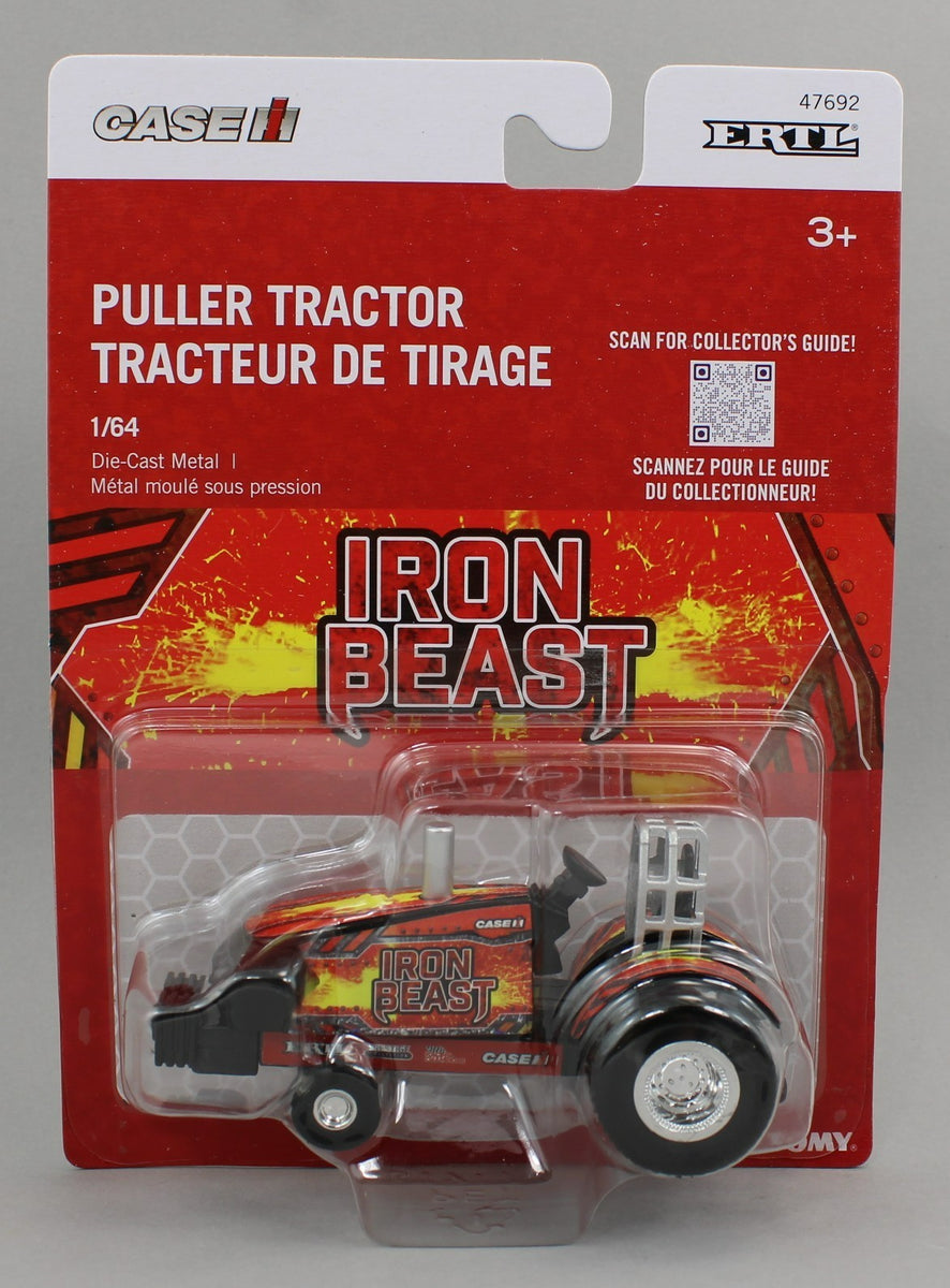 2025 ERTL 1:64 *PULLER* CASE IH *IRON BEAST* Pro Stock Pulling Tractor ...