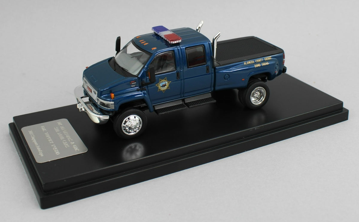 1:64 GOC *ALAMEDA COUNTY SHERIFF* GMC TOPKICK 4500 DUALLY Pickup Truck ...