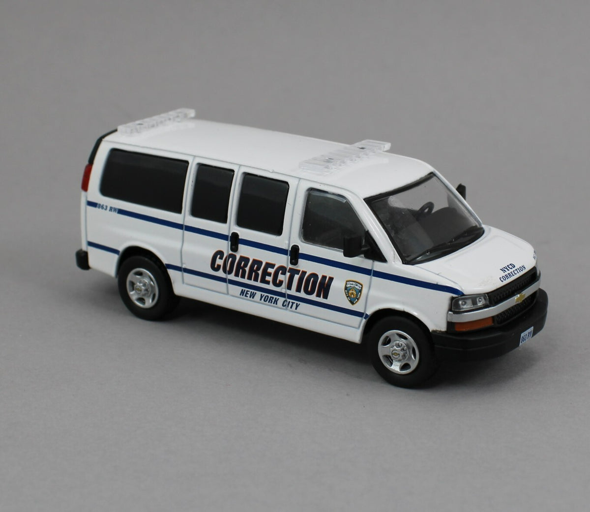1:64 *596 DIECAST* NYC Department of Corrections Chevrolet Express Van ...