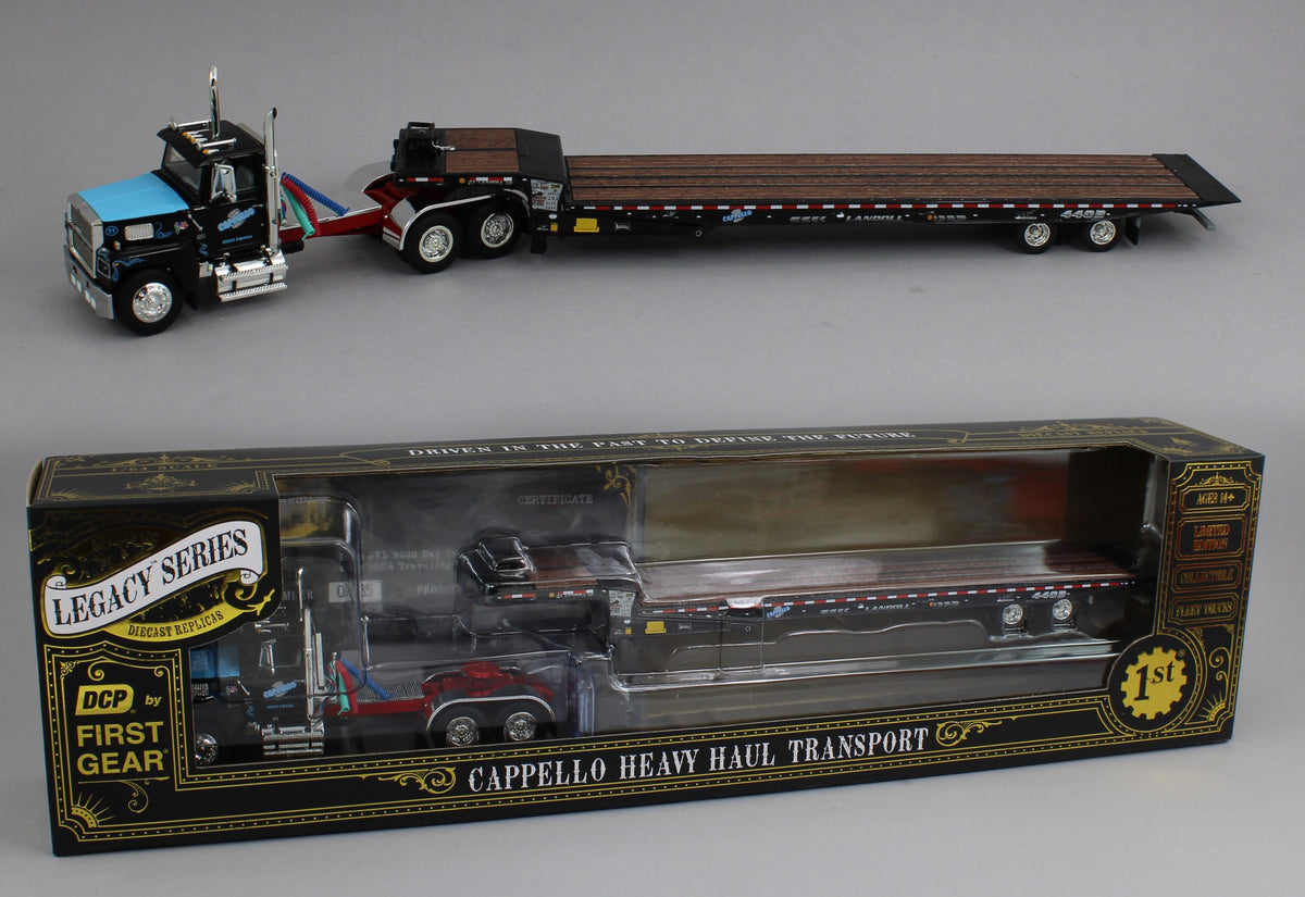 DCP 1:64 *LEGACY SERIES #3* CAPPELLO HEAVY TRANSPORT* Ford LTL 9000 w ...