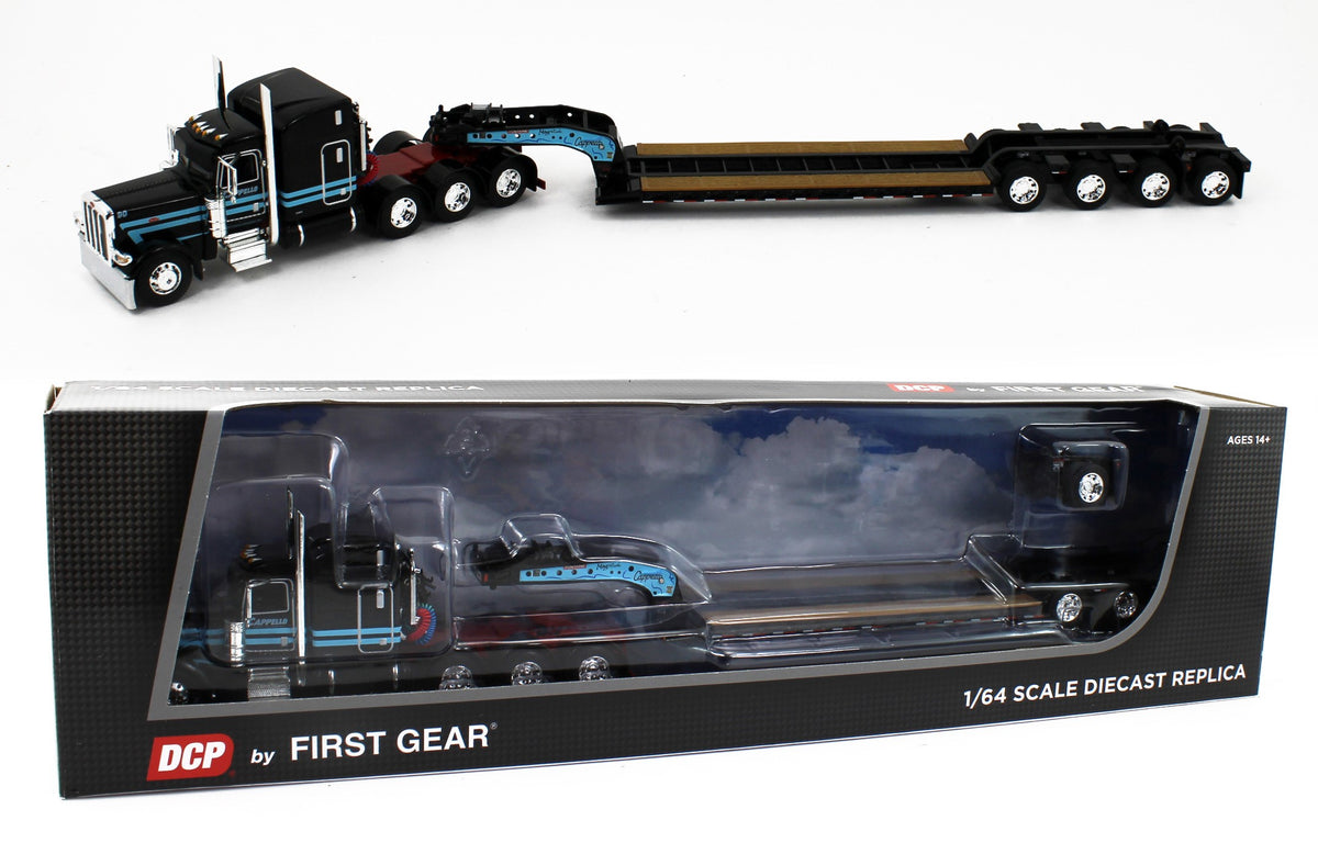 DCP 1:64 *CAPPELLO HEAVY TRANSPORT* Tri-Axle Peterbilt 389 Midroof w/L ...