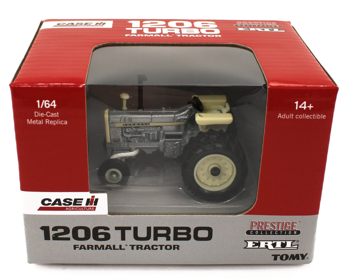 2024 ERTL 1:64 CASE IH Farmall 1206 Turbo Tractor *3-PIECE SET* Red Si ...