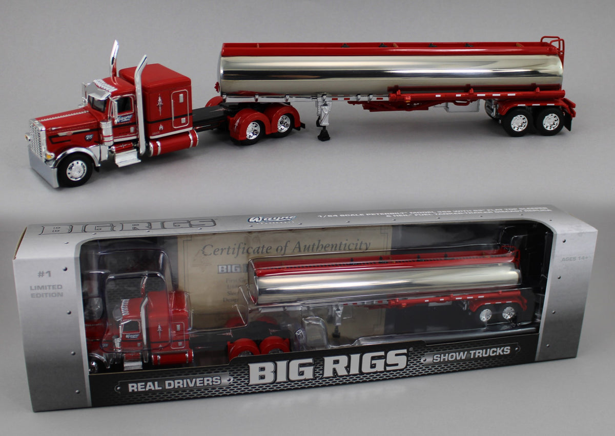 DCP 1:64 *BIG RIGS SERIES 2 #1* Wayne Transport Peterbilt 389 w/FUEL T ...