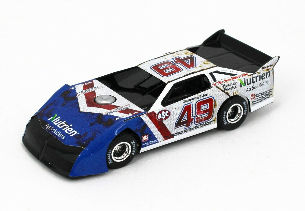 1:64 ADC Dirt Late Model *JONATHAN DAVENPORT* 49 Six Pack Brewster DW6 ...