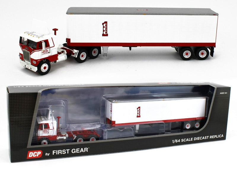 2023 DCP 1:64 *CRETE CARRIER CORP* White-Freightliner COE w/40' Vintag ...