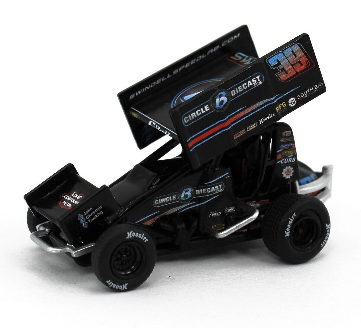 2022 ACME 1:64 SPRINT CAR *CHRISTOPHER BELL* #39 Swindell Circle B Die ...
