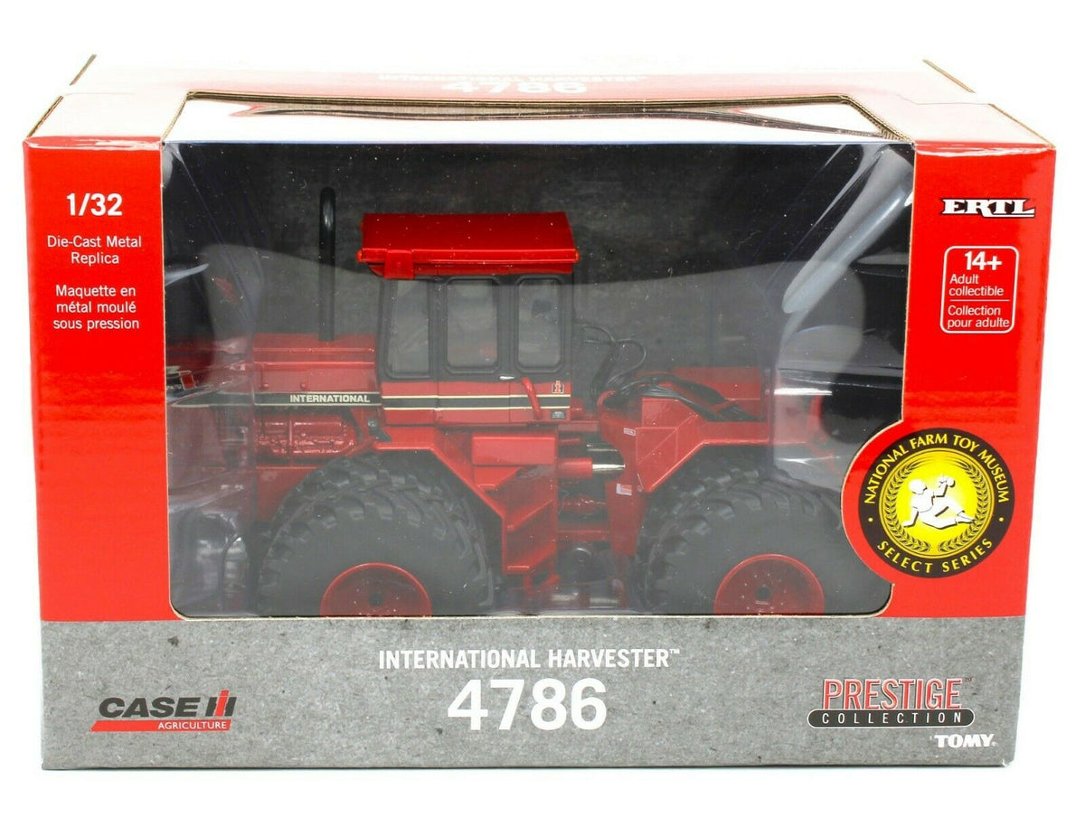 2021 ERTL 1:32 *CASE IH* International 4786 *4WD* Tractor NFTM *PRESTI ...