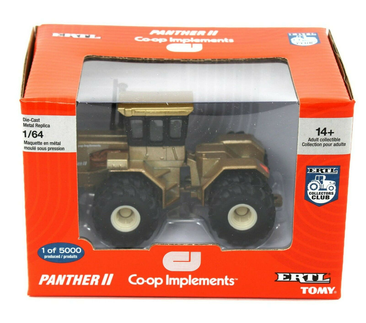 2021 ERTL 1:64 CO-OP IMPLEMENTS Panther II 4wd Tractor GOLD CHASE EDIT ...
