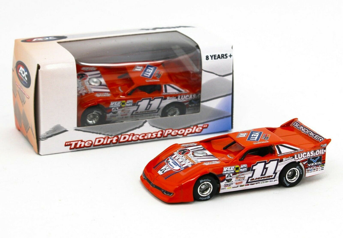 1:64 ADC Dirt Late Model *GORDY GUNDAKER* #11 Lucas Oil 2021 Car DW621 ...
