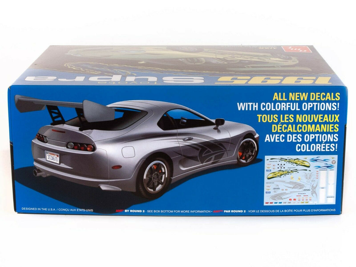 1:25 AMT 1995 Toyota Supra IMPORT RACER *PLASTIC MODEL KIT* MISB!| mc2-toys