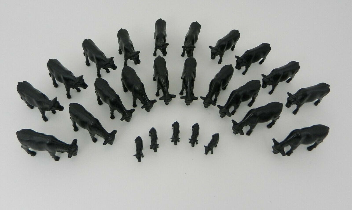 1:64 ERTL *PACKAGE OF 25* ANGUS Cows & Calfs Cattle *BRAND NEW* NIP ...
