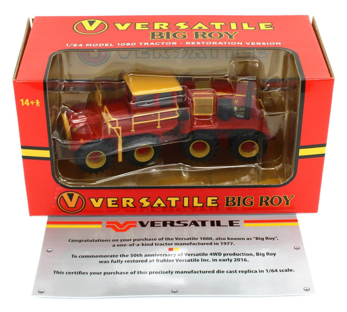 2022 DCP 1:64 *VERSATILE* 1080 BIG ROY *RESTORATION VERSION* Tractor ...