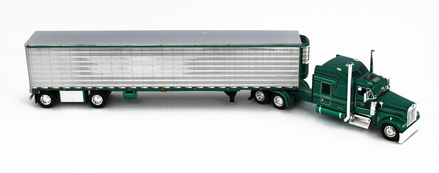 2022 DCP 1:64 *BIG RIGS* HARDWICK Kenworth 86" W900L w/53' Chrome Reef ...