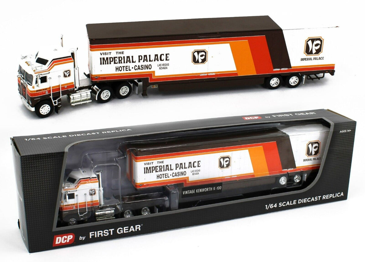 2022 DCP 1:64 *IMPERIAL PALACE* Kenworth K100 COE Aerodyne Kentucky Mo ...