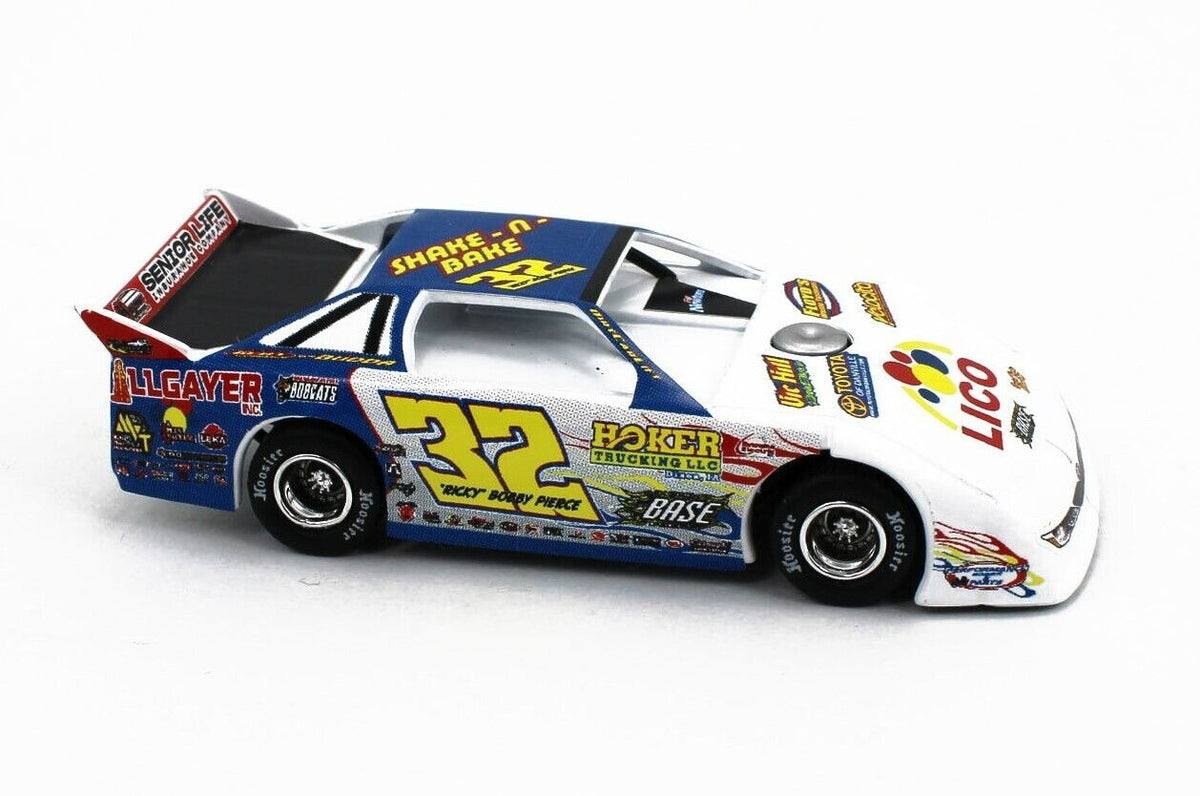 1:64 ADC Dirt Late Model *BOBBY PIERCE* #32 Shake-N-Bake World 100 DW6 ...