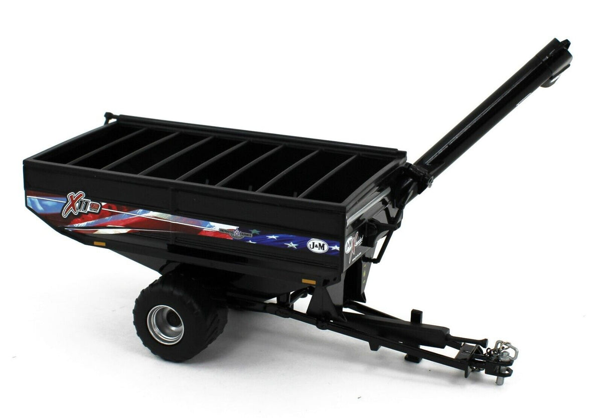 2024 SPECCAST 1:64 *J&M* BLACK Model X1112 *GRAIN CART* w/FLOTATION TI ...