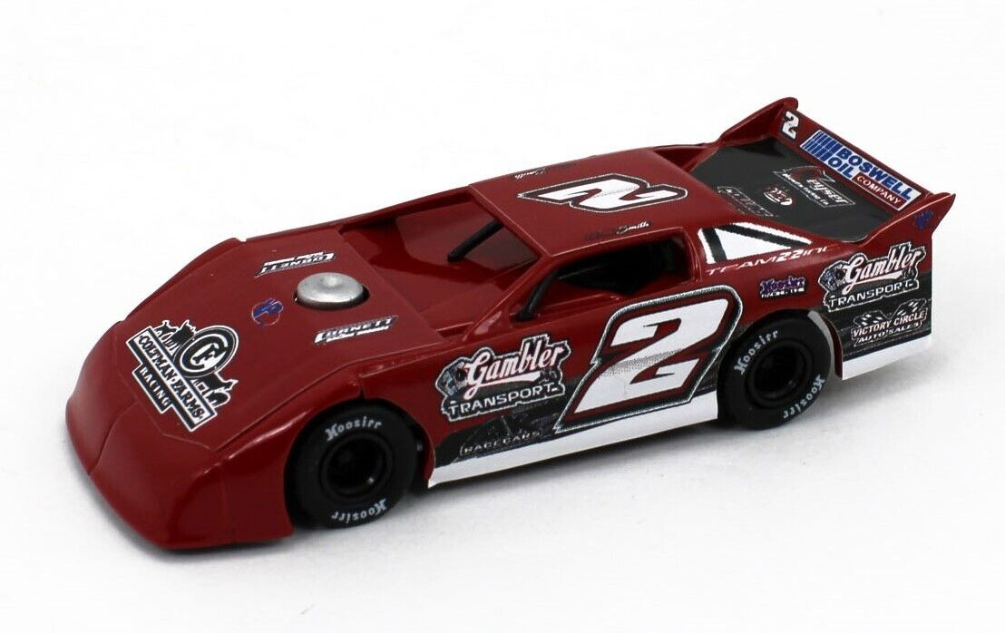 1:64 ADC Dirt Late Model *GR SMITH* #2 Gambler Transport DW623M429 NIB ...