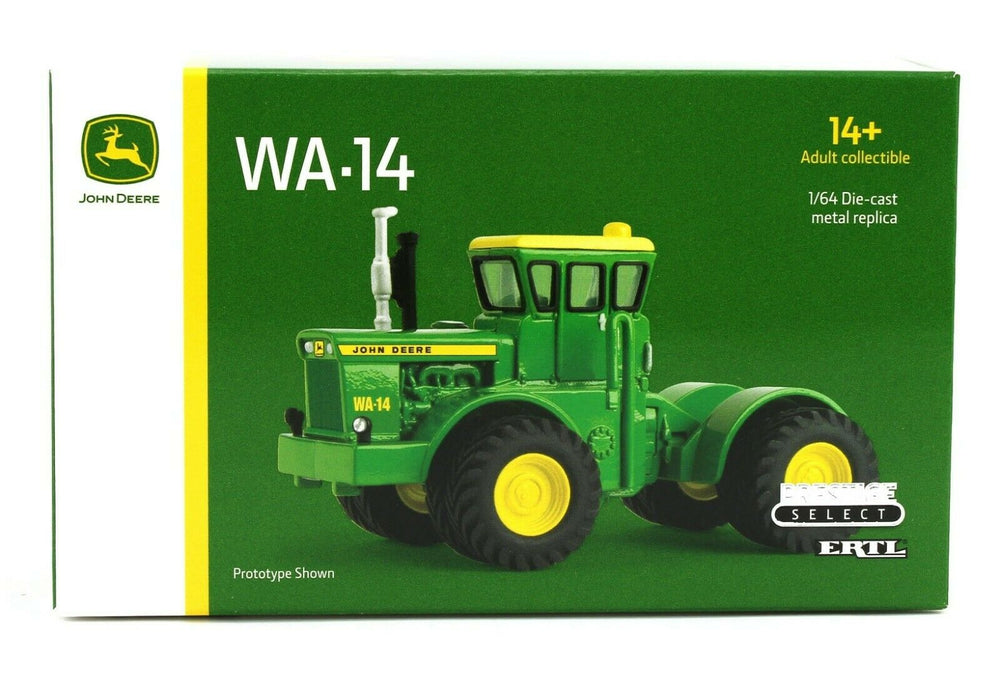 2022 ERTL 1:64 ONLY JOHN DEERE WA-14 & WA-17 Wagner Tractor SET *PREST ...