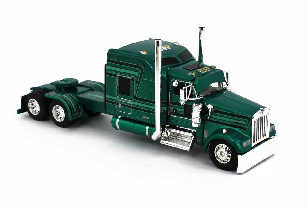 2022 DCP 1:64 *BIG RIGS* HARDWICK Kenworth 86" W900L w/53' Chrome Reef ...