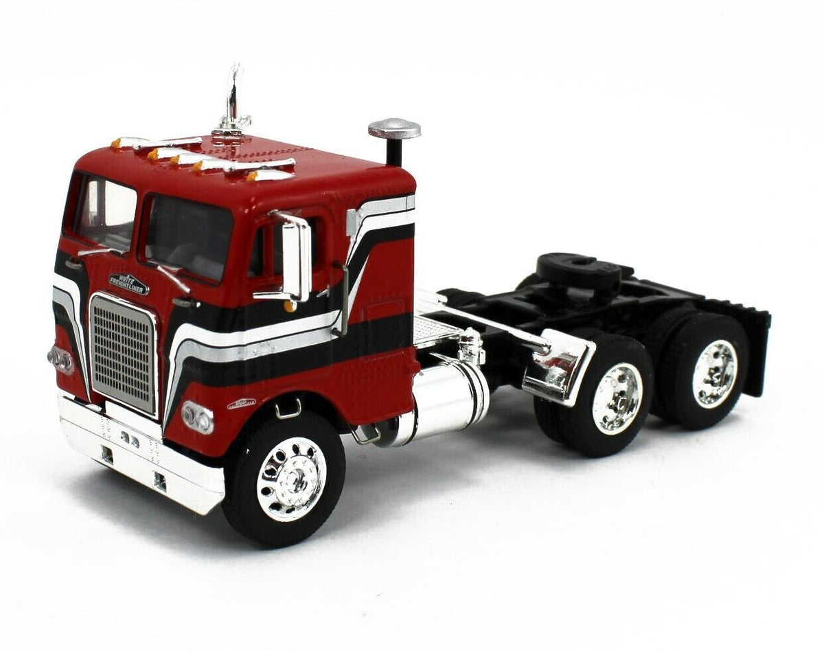 2023 DCP 1:64 *RED & BLACK* Freightliner COE & Heil Pneumatic Bulk Tan ...