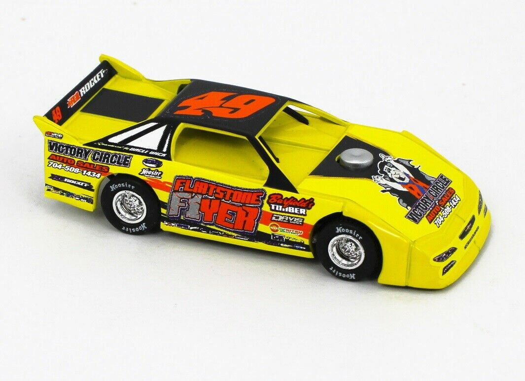 1:64 ADC Dirt Late Model *JONATHAN DAVENPORT* #49 Flintstone Flyer DW6 ...