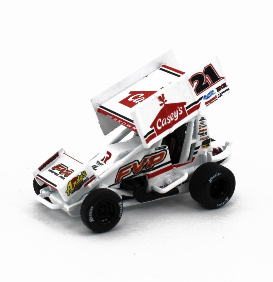 2022 ACME 1:64 SPRINT CAR *BRIAN BROWN* #21 Casey's FVP BBR *NIP*| mc2-toys