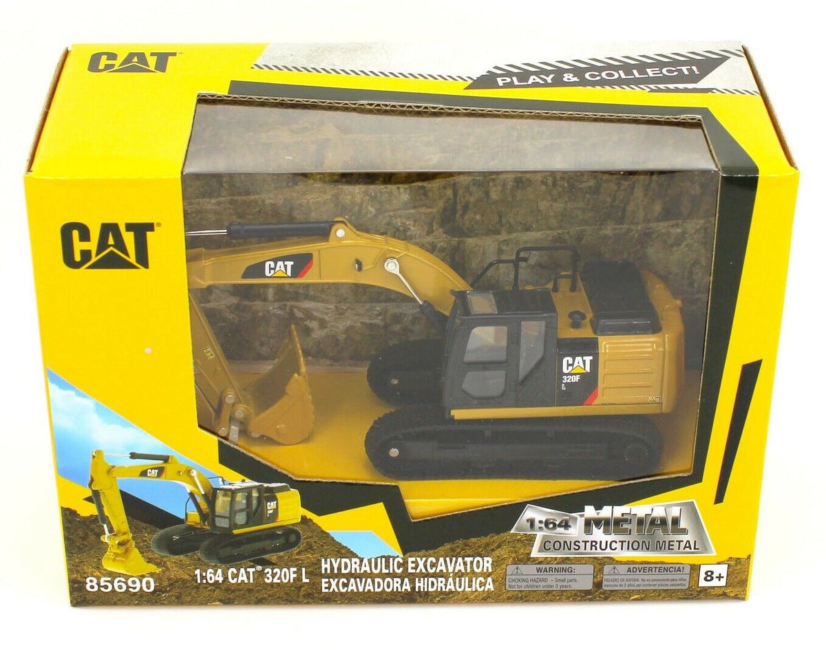 1:64 DIECAST MASTERS CATERPILLAR CAT Model 320F L Hydraulic Excavator ...