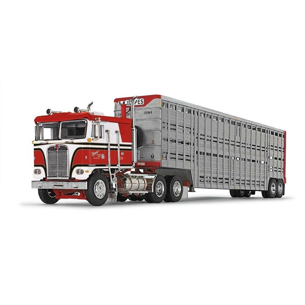 2024 NEW 1:64 DCP *KOPPES* Kenworth K100 COE Semi w/VINTAGE 45' Wilson ...