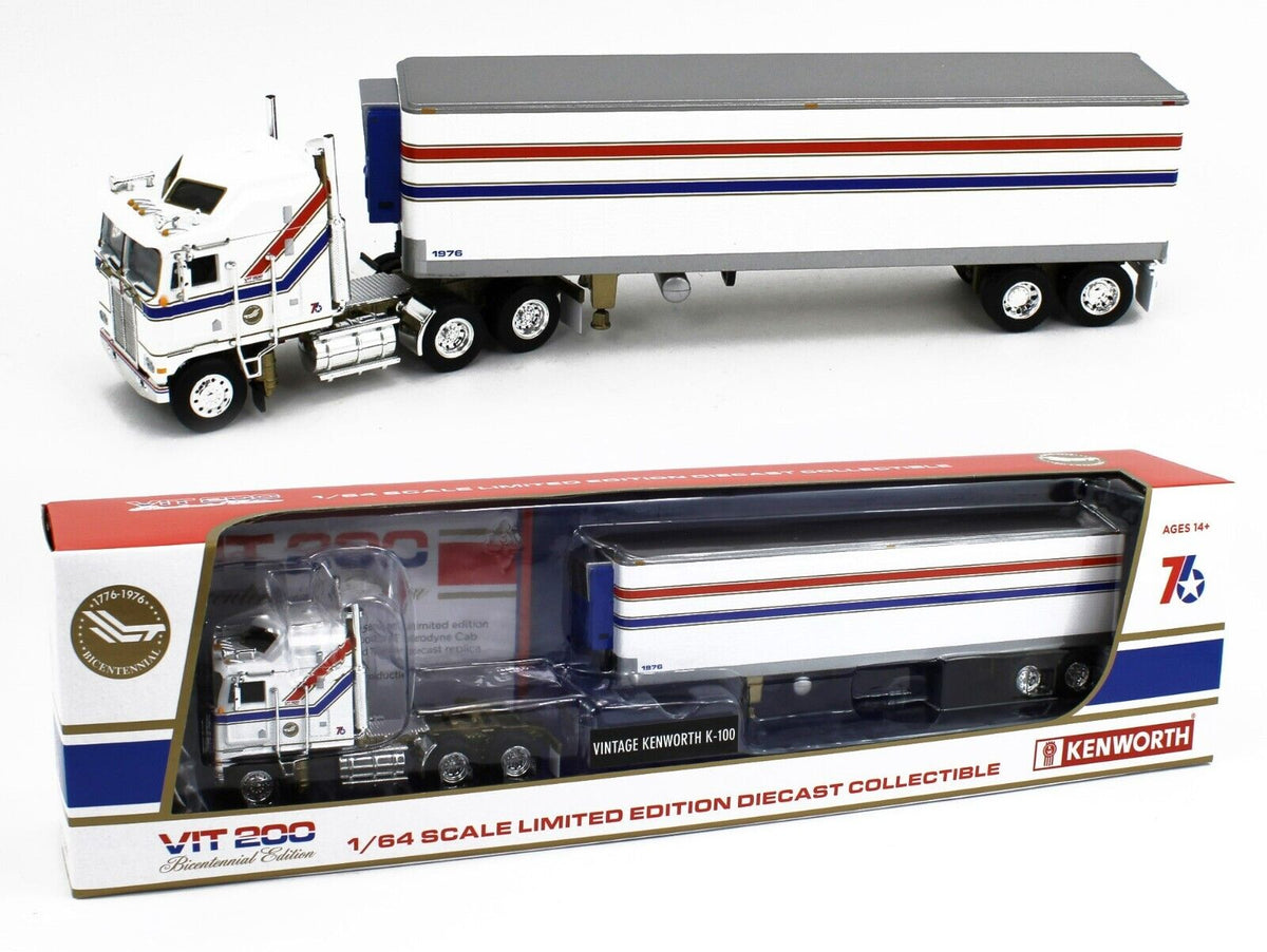 2023 DCP 1:64 *VIT 200 BICENTENNIAL ED* Kenworth K-100 COE w/Vintage 4 ...
