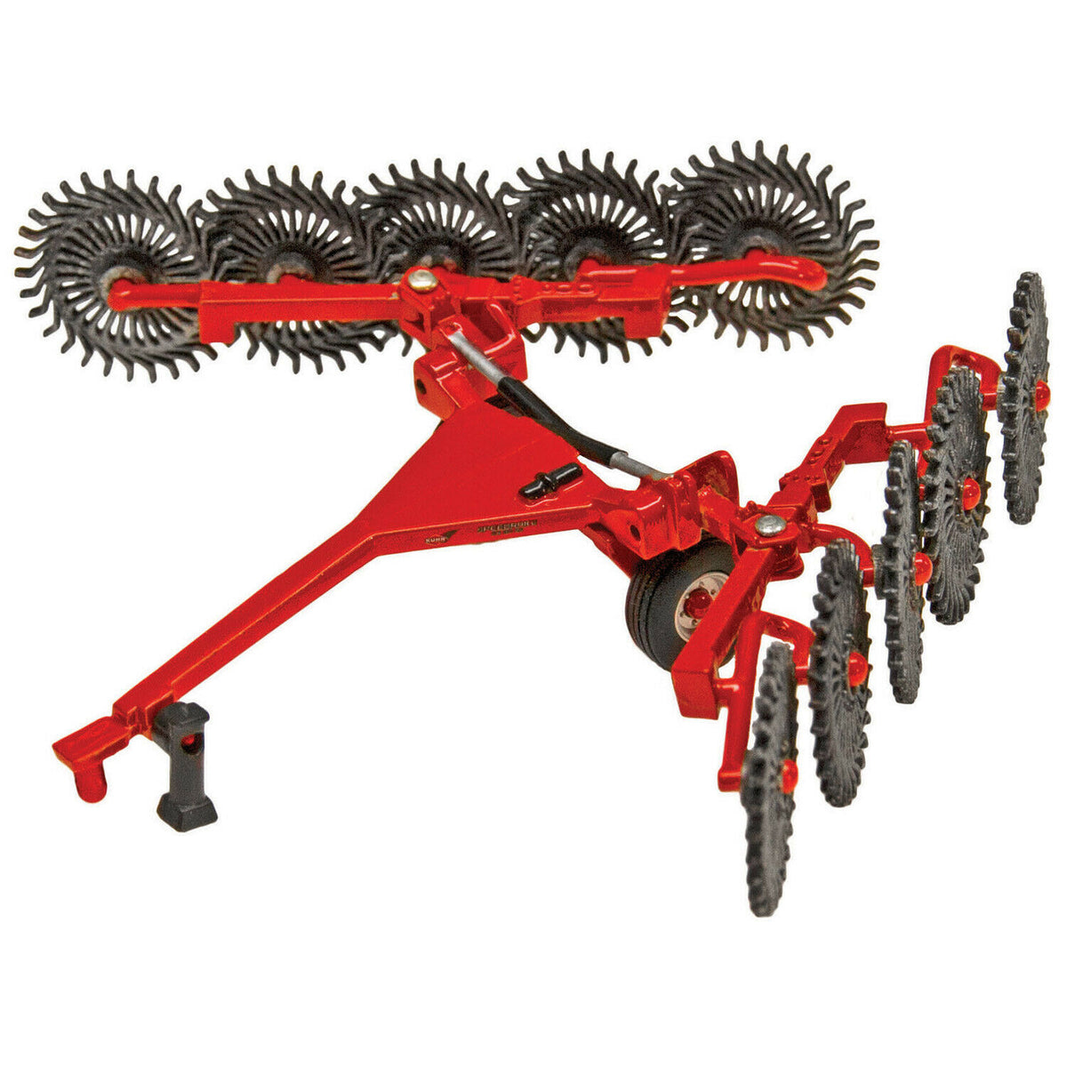 1:64 KUHN EQUIPMENT Model SR110 GII Speedrake WHEEL HAY RAKE *NIP*| mc2 ...