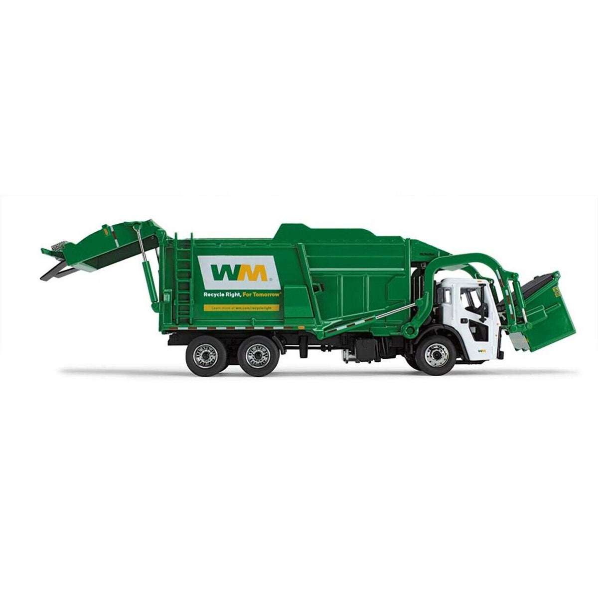 2024 NEW 1:64 DCP *WASTE MANAGEMENT* Mack LR Front Load Garbage Refuse ...